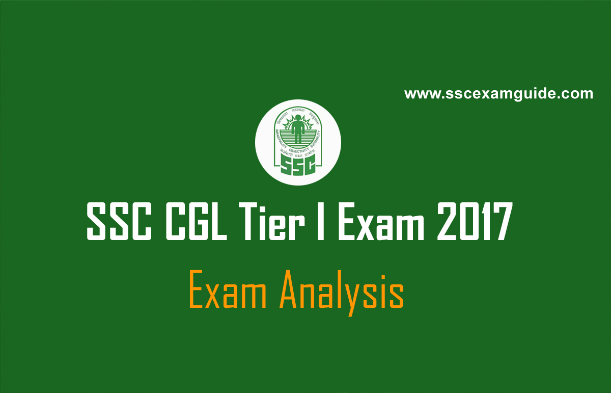 SSC Overall Exam Analysis | Click Here for SSC CGL 2017