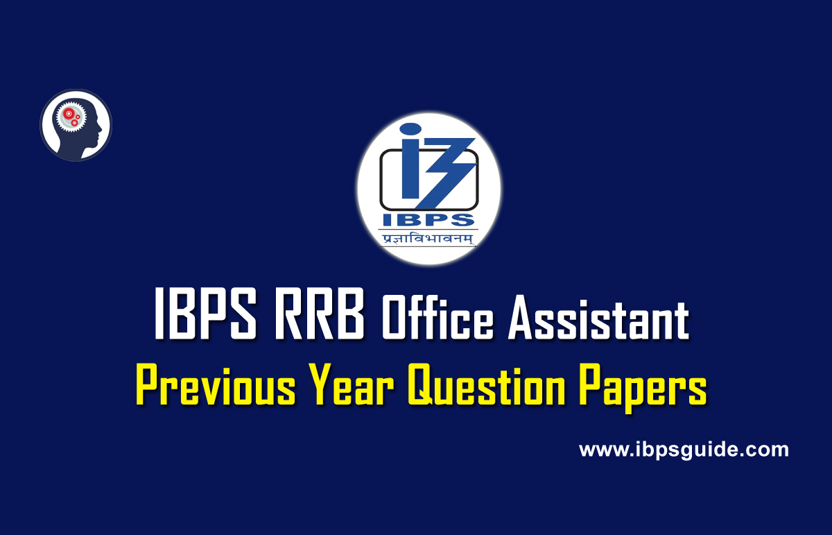IBPS RRB Office Assistant Previous Year Paper: Download PDF