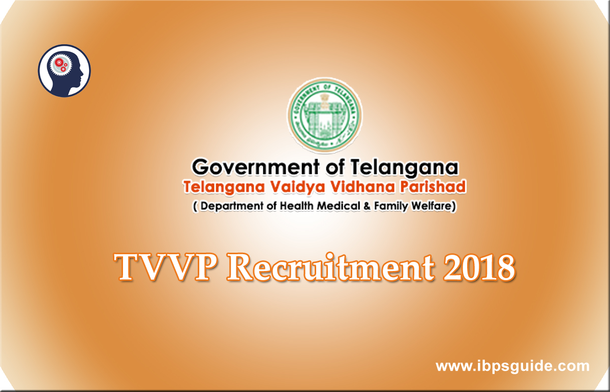 TVVP Recruitment 2018 | 1133 Asst Civil Surgeon Vacancy - Apply Online
