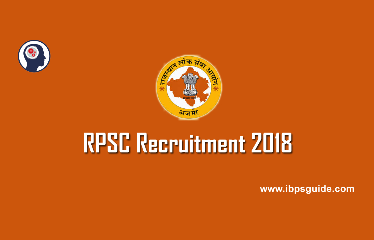 RPSC Recruitment 2018 | 130 Assistant Agriculture Officer RPSC Vacancy