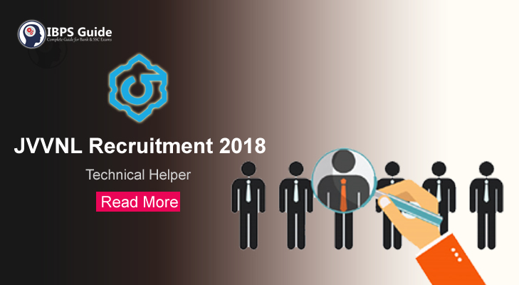 JVVNL Recruitment 2018 | 2412 Helper II Posts - Apply Online