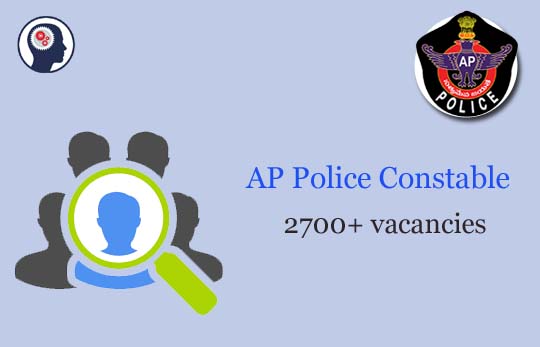 Andhra Pradesh Police Constable Recruitment 2018: 2723 Posts for AP ...