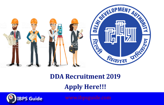 DDA Recruitment 2019: Apply Online for 190 DDA Vacancy