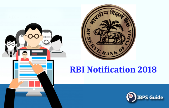 RBI Notification 2018: Apply Online @ RBI Careers