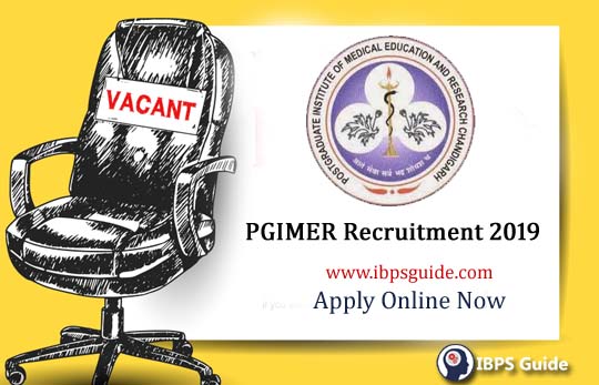 PGIMER Recruitment 2019: Apply Online For PGIMER Vacancy