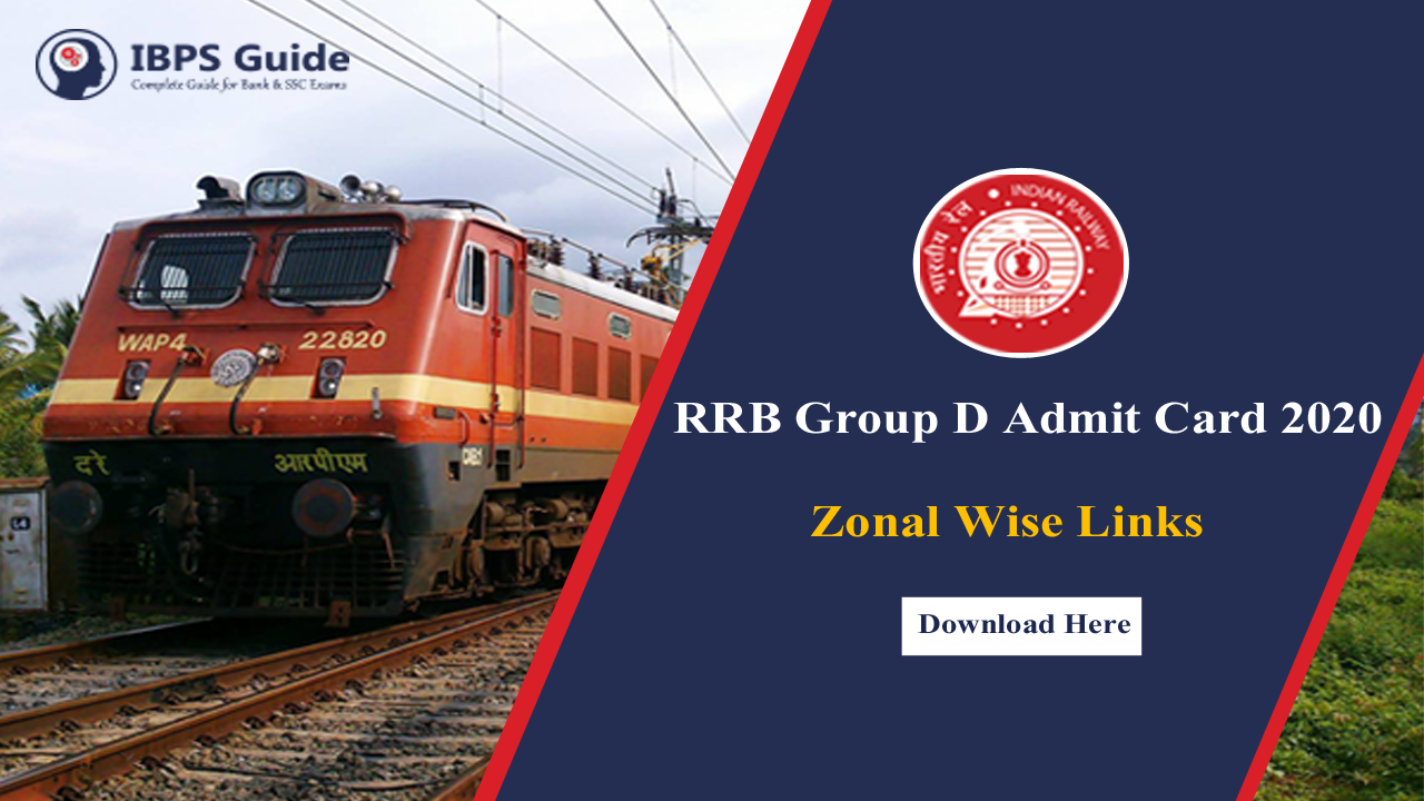 RRB Group D Admit card 2021 | Admit Card Download Link