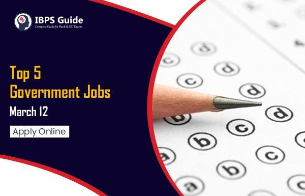 Check out The Top 5 Government Jobs of March 12