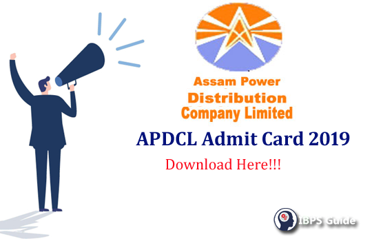 Download APDCL Admit Card 2019 : Office & Field Assistant