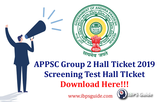APPSC Group 2 Hall Ticket 2019: Screening Test Hall Ticket Released ...