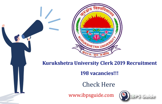 Kurukshetra University Clerk 2019 Recruitment | 198 KUK Clerk