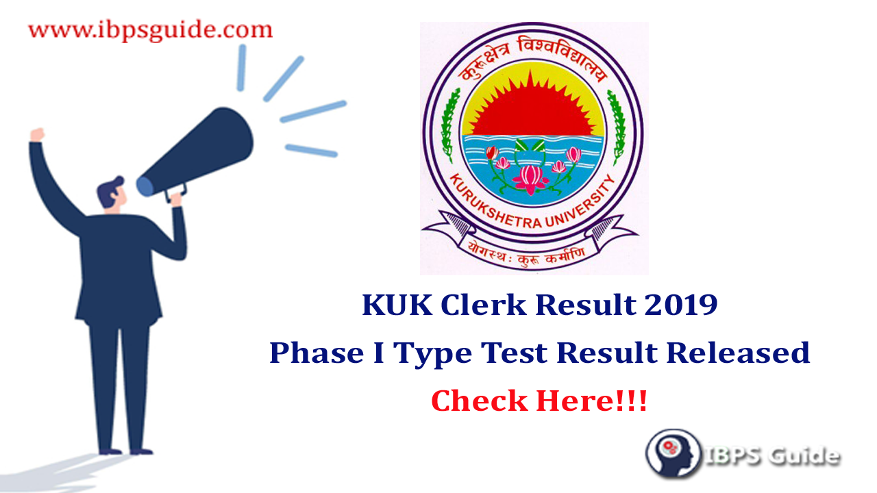 Kurukshetra Clerk Result 2019: Check KUK Merit List Now