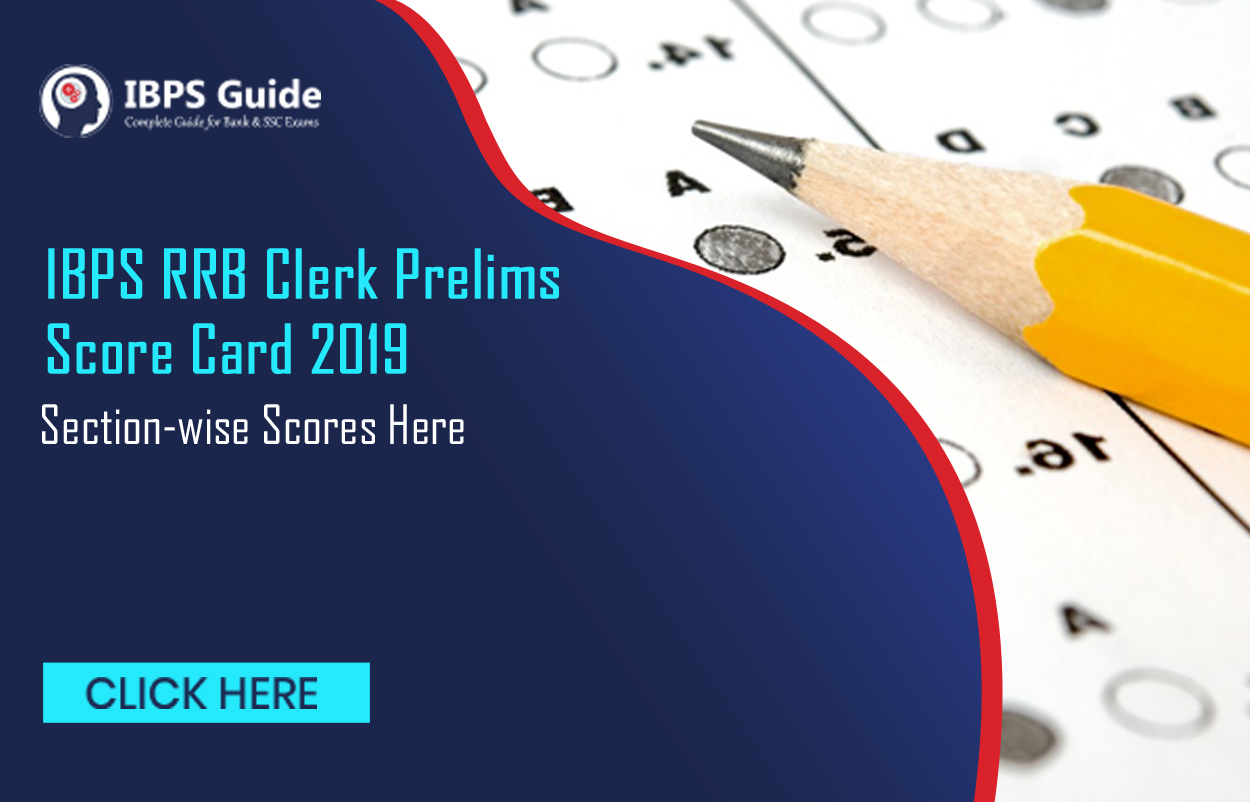 IBPS RRB Clerk Prelims Score Card 2019: Check Your IBPS RRB Clerk ...