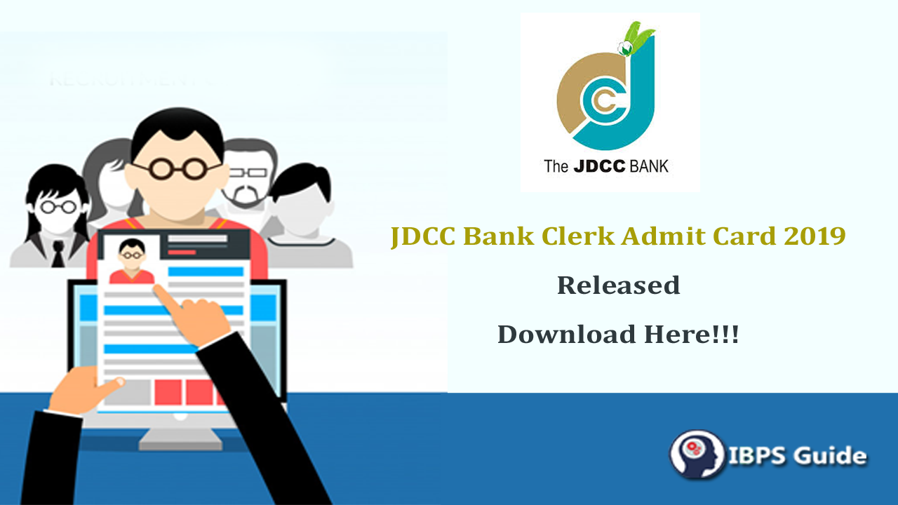 JDCC Bank Clerk Admit Card 2019 | Jalgaon DCC Bank Admit Card 2019