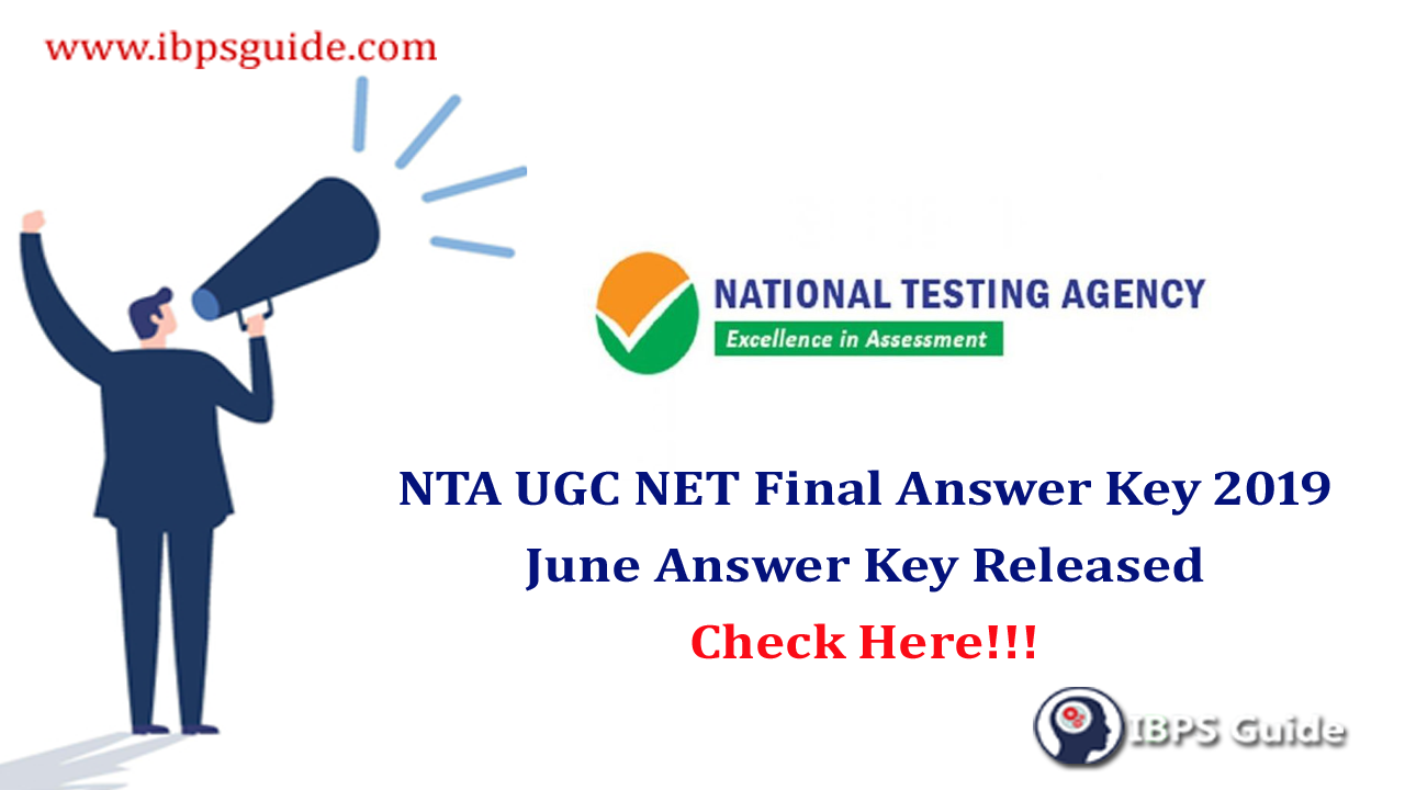 UGC NET Final Answer Key 2019 | NTA UGC NET June 2019 Final Key