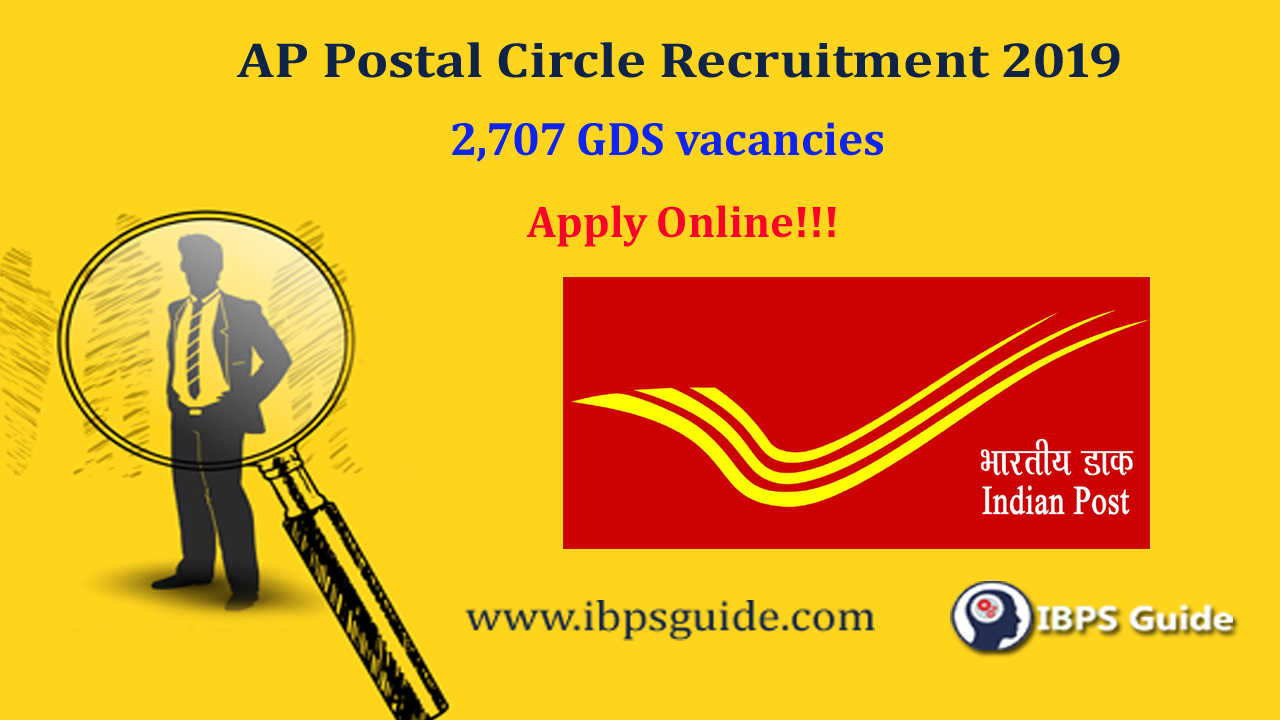 AP Postal Circle Recruitment 2019: AP Postal GDS Vacancy | GDS Jobs