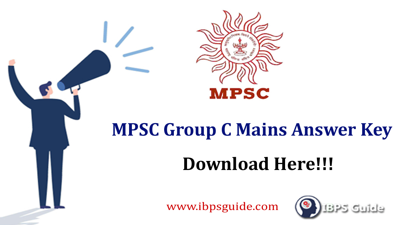 MPSC Group C Mains Answer Key 2019 | Excise SI Answer Key PDF