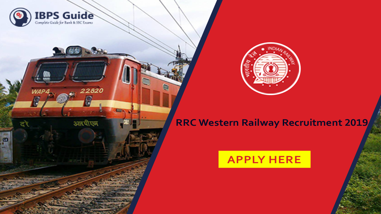 Western Railway Recruitment 2019 | RRC WR Vacancy | RRC WR Jobs