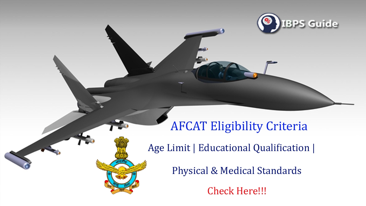 AFCAT 2020 Eligibility Criteria | AFCAT Age Limit Educational Qualification