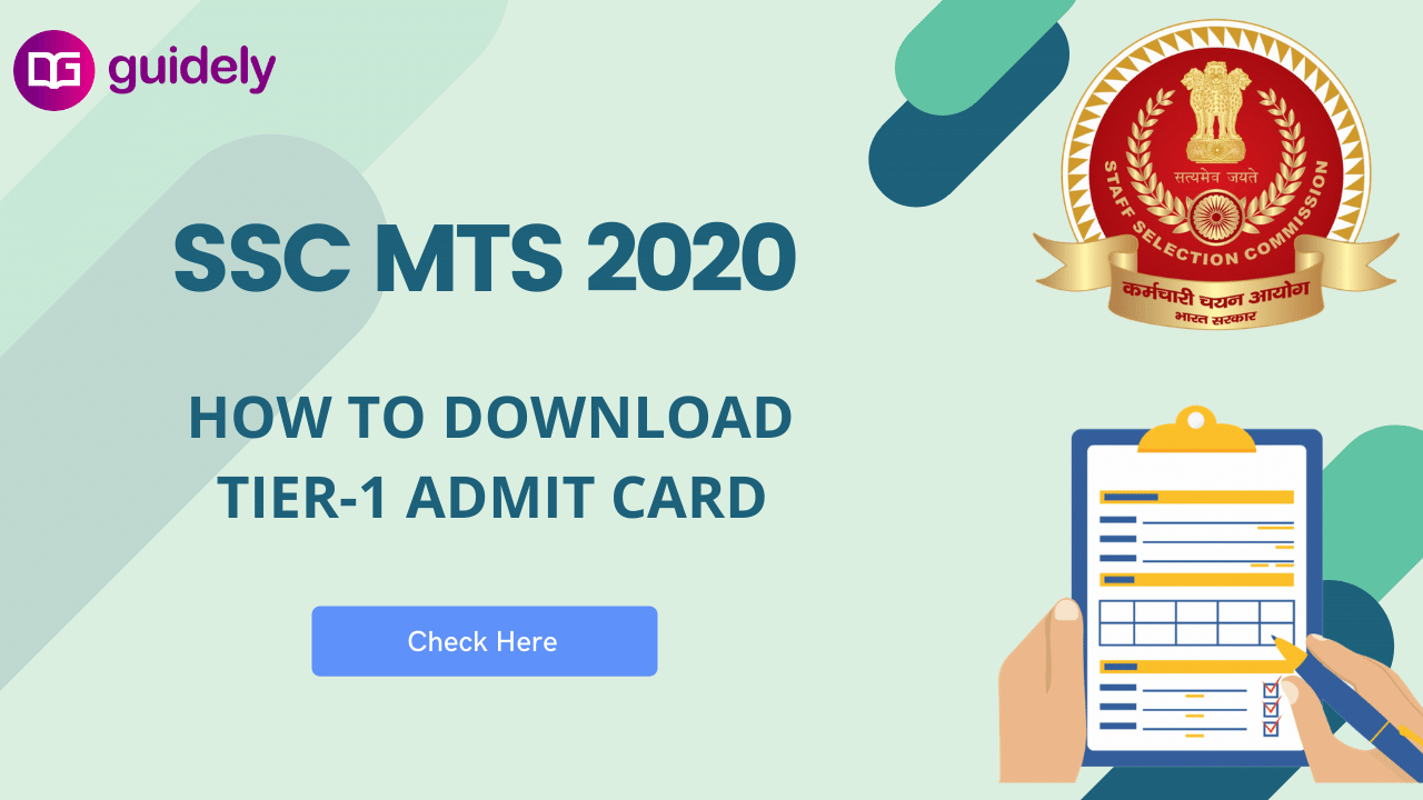 SSC MTS Admit Card | Check Here for SSC MTS Tier 1 Call Leter