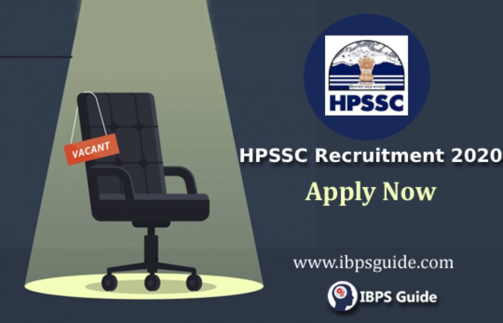 HPSSC Recruitment 2020 Notification | Online Application for 896 Vacancies