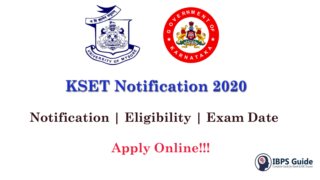 KSET Notification 2020 | Notification | Apply Online | Exam Date ...