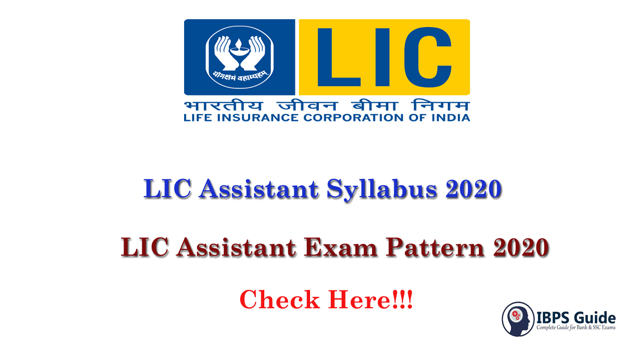 LIC Assistant Syllabus 2023 & Exam Pattern | Check details here