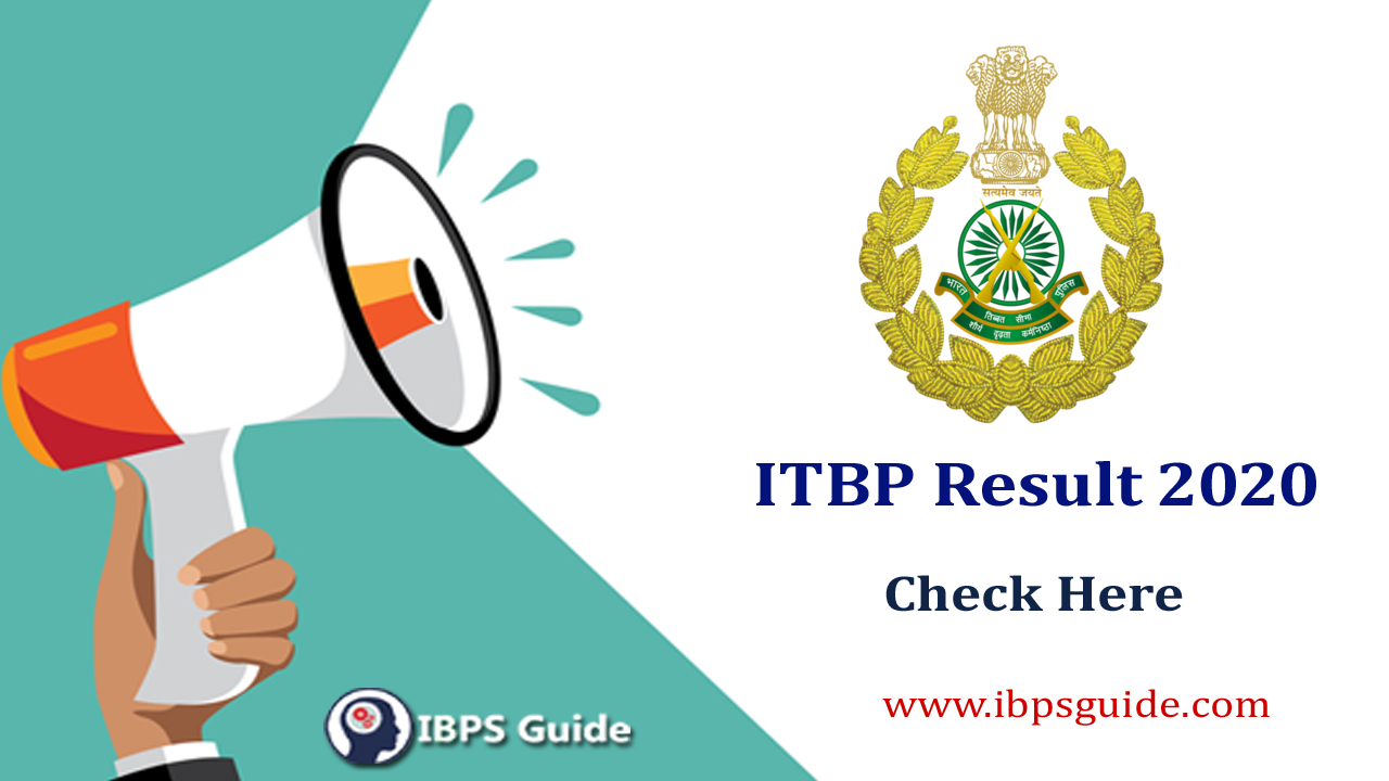 ITBP Result 2020 Released | ITBP Merit List 2020 Download Here