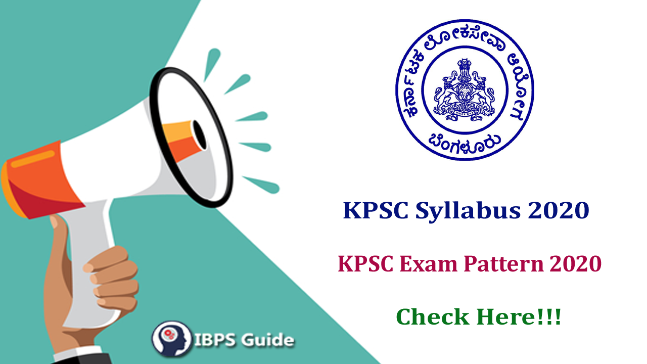 KPSC Syllabus 2020 | KPSC Exam Pattern 2020 | Check Here