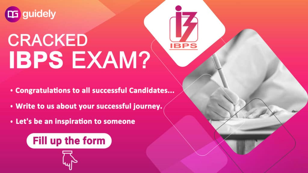 Hearty Congratulations to all Selected Candidates of IBPS Exams 2020-21