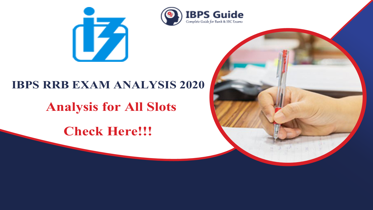 IBPS RRB exam analysis 2021 | Check Previous Year Exam Analysis