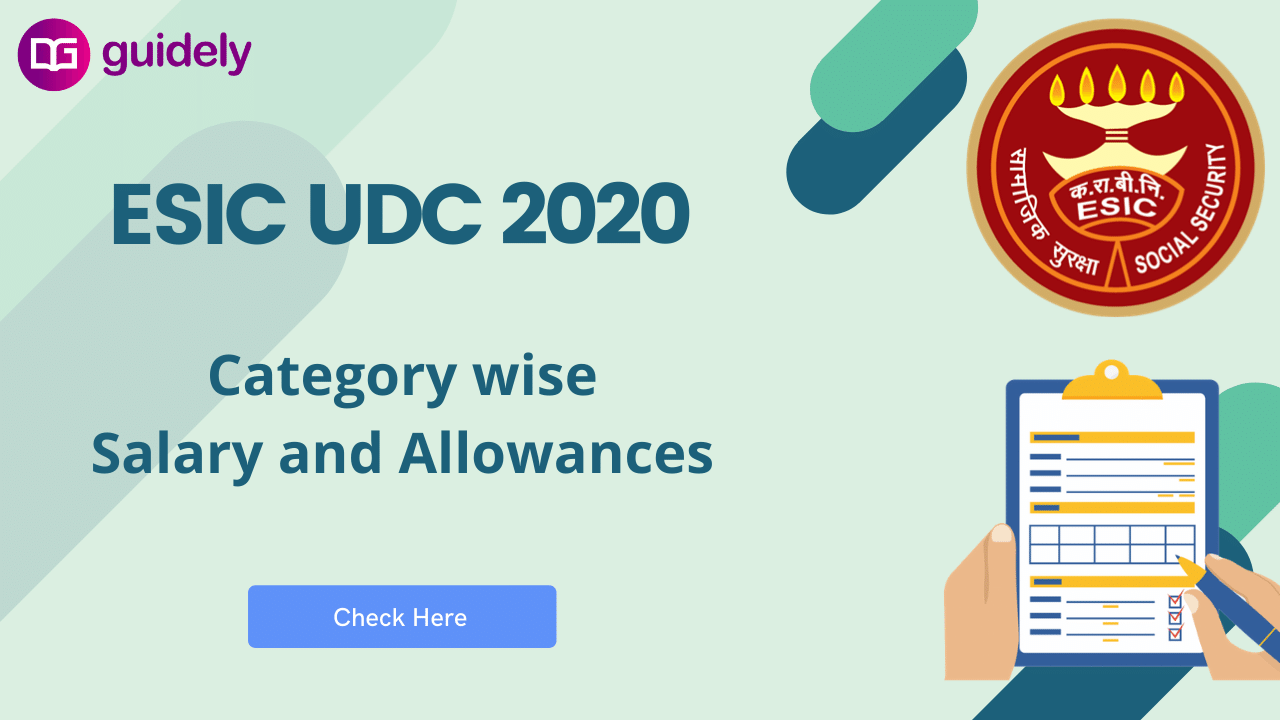 ESIC UDC Salary 2020 | In Hand Salary and Allowances