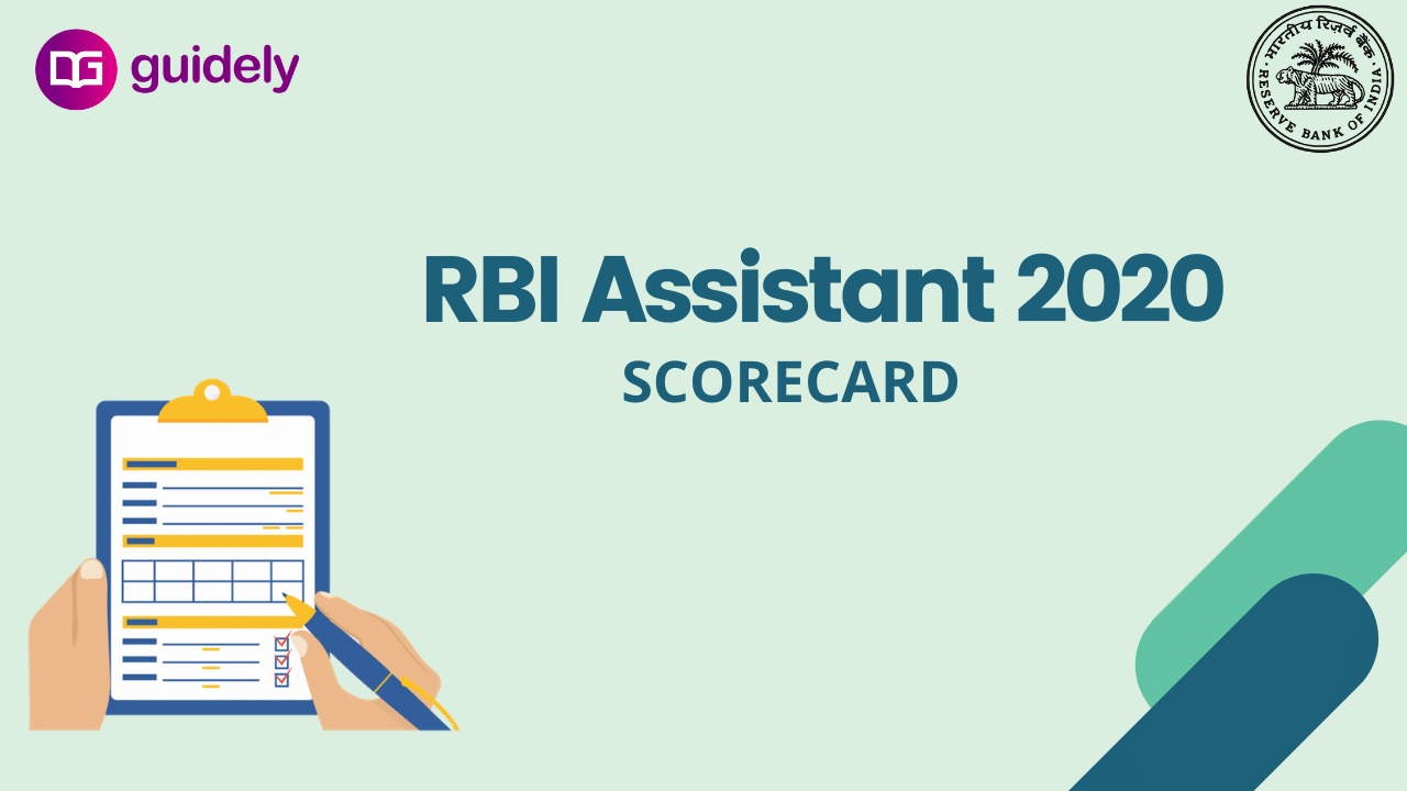 RBI Assistant Scorecard 2020: Download your Scorecard