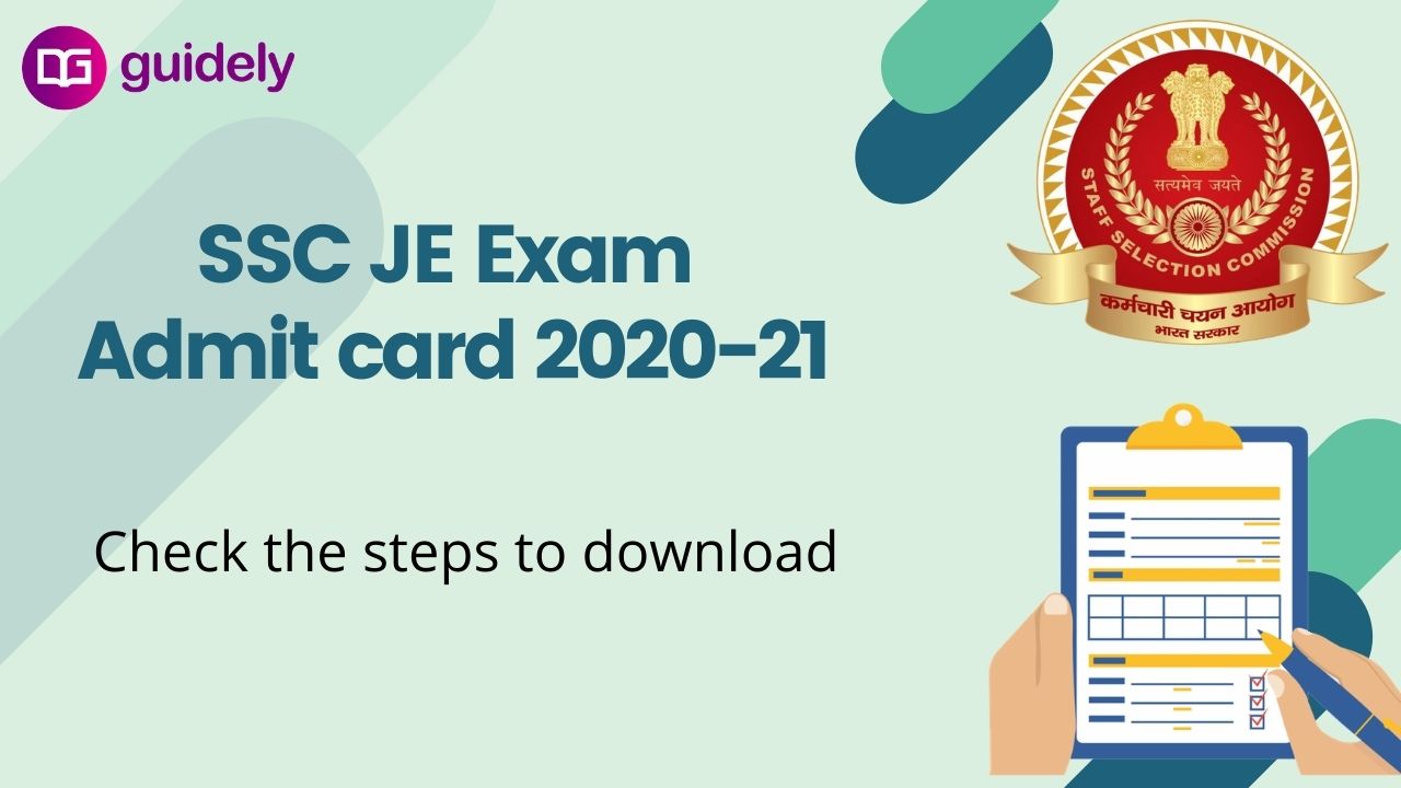 SSC JE Admit card 2020: Steps to download the Tier 1 admit card