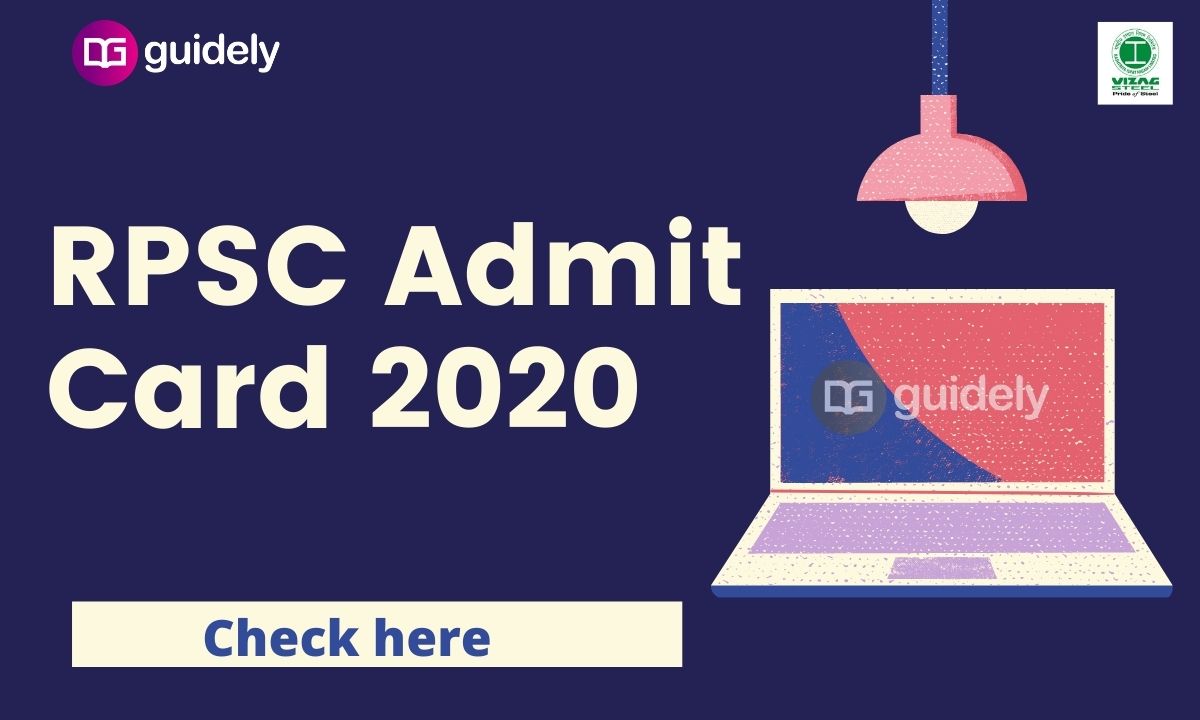 RPSC Admit Card 2020, Check the steps to download