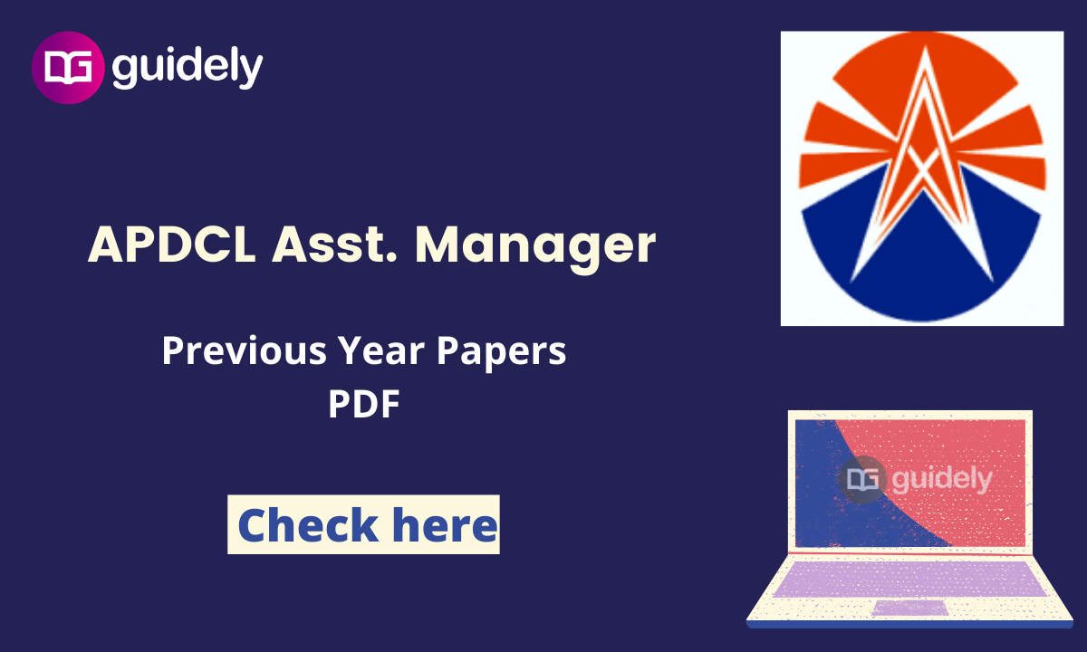 APDCL Assistant Manager Previous Papers PDF | Download PDF Here