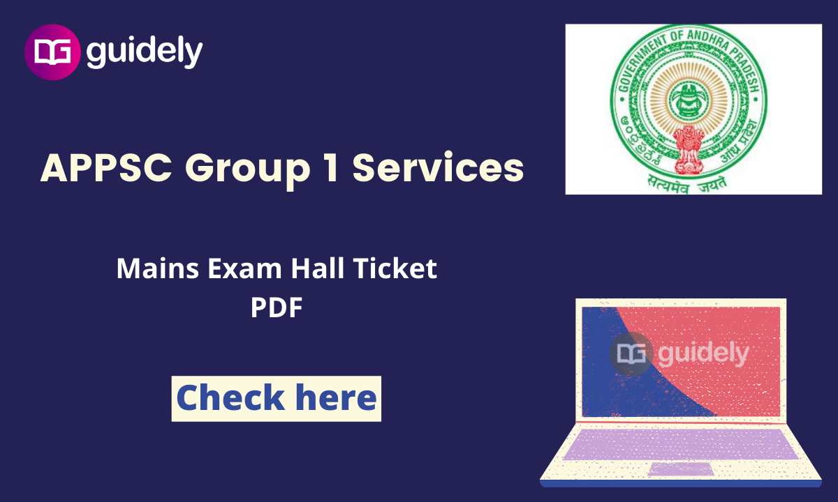 APPSC Group 1 Hall Ticket 2020 | Download Mains Admit Card PDF