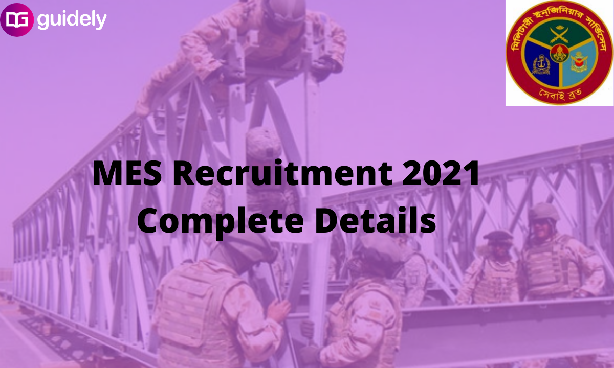 MES Recruitment 2021: Short Notice Released for 502 Vacancies