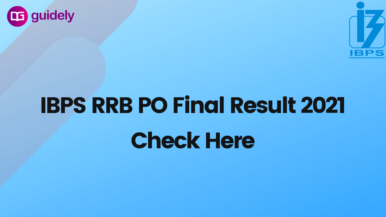 IBPS RRB PO Final Result 2021 Out: Provisional Allotment List