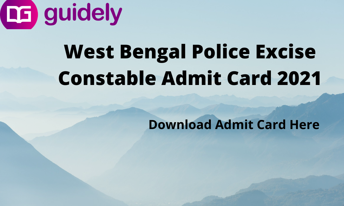 WB Police Excise Constable Admit Card 2021: Download Here