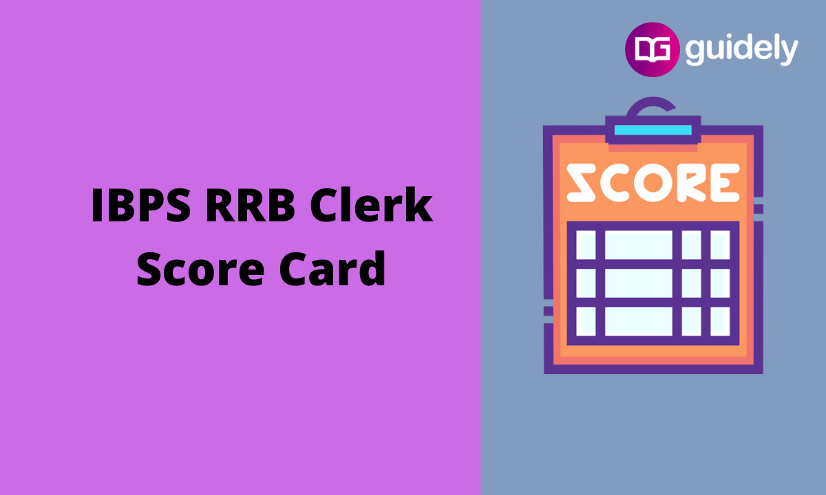 IBPS RRB Clerk Prelims Score Card 2022 Office Assistant Marks