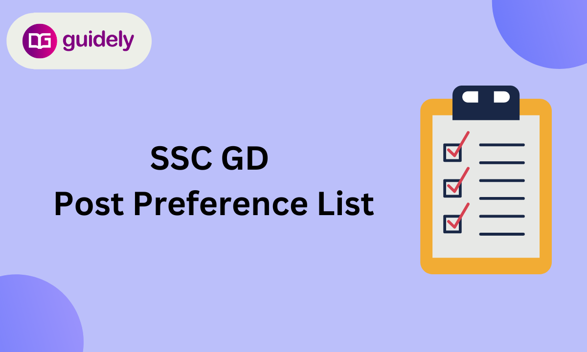 SSC GD Post Preference Code List 2022 Instructions To Fill In