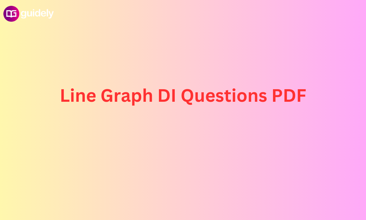 Line Graph DI Questions PDF: SBI Clerk, IBPS Clerk, Bank PO