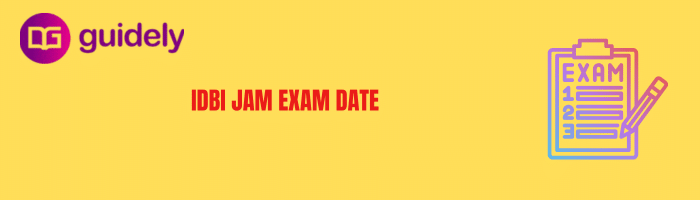 IDBI JAM Exam Date 2026: Official Online Test